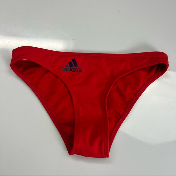 adidas | Swim | Adidas Womens Red Bikini Bottom M L849 | Poshmark
